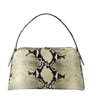 Khaite Cate Snake-effect Leather Tote - Animal Print