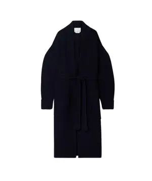 Belted Wool-blend Cardigans