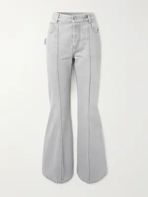 Bottega Veneta Cropped Flared Jeans