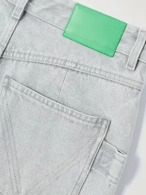 Bottega Veneta Cropped Flared Jeans