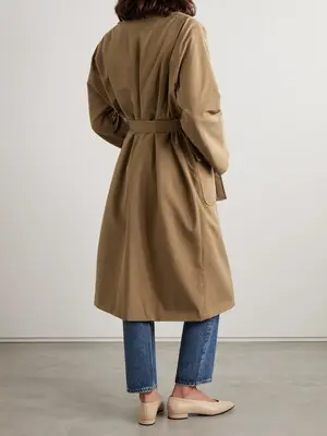 Loro Piana Dwight Silk Coat - Brown