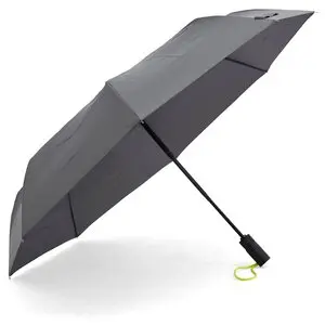LONDON UNDERCOVER Auto-compact Umbrella - Grey/neon