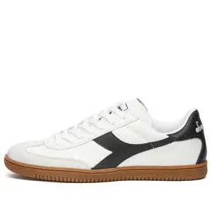 DIADORA Leather Trainer - White/black