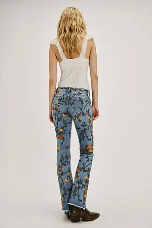 DRIFTWOOD Eva Slim Bootcut Jeans - Harvest Moon