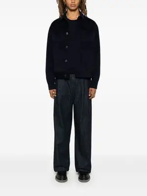 Eric Bompard Extrafine Round Neck Sweater - Blue