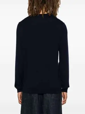 Eric Bompard Extrafine Round Neck Sweater - Blue