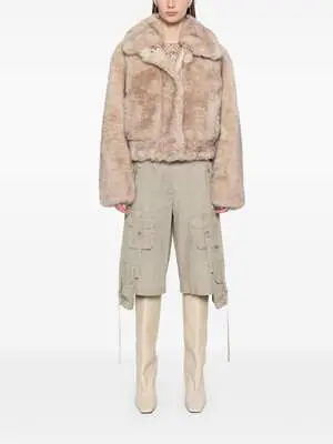 STAND STUDIO Lena Faux Fur Jacket