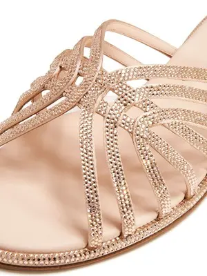 LE SILLA Embrace Crystal Slides