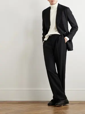 Thom Sweeney Cashmere Rollneck Sweater - Neutrals