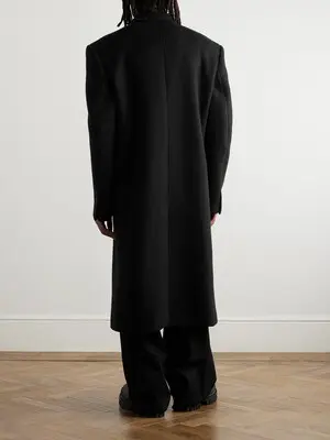 Balenciaga Oversized Double-breasted Cashmere And Wool-blend Felt Coat