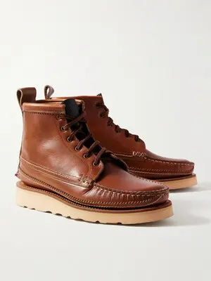 YUKETEN Maine Guide Leather Boots