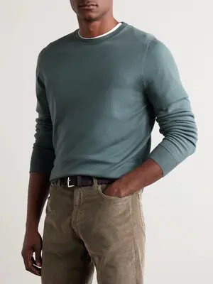 Canali Cashmere Relaxed Fit Sweater