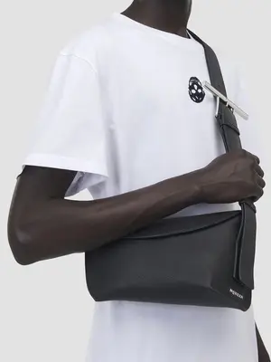 Alexander McQueen T-bar Leather Sling Bag