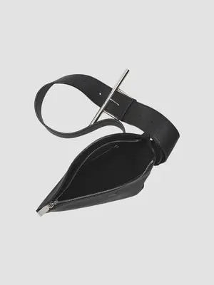 Alexander McQueen T-bar Leather Sling Bag