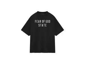 Fear Of God Essentials Heavy Crewneck Sweatshirt Tee Shirt - Black