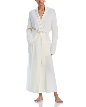 ARLOTTA Braided Long Cashmere Robe