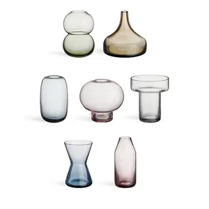ORREFORS Midsummer Mini Vases, Assorted Set Of 7 - No Color