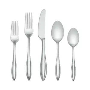 LENOX Sculpt 65-piece Flatware Set - Metallic