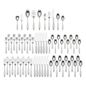 LENOX Sculpt 65-piece Flatware Set