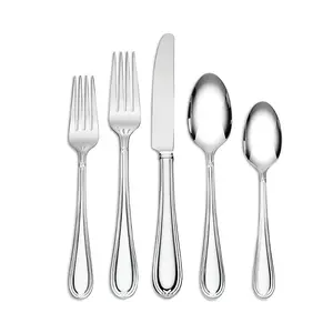 LENOX Ashbridge 80-piece Flatware Set - Metallic