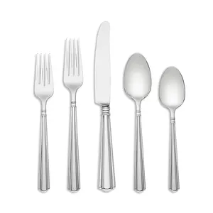 LENOX Amber Hill 65-piece Flatware Set - Metallic