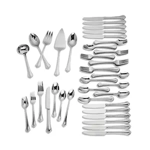 LENOX Alcott 89-piece Flatware Set, Service For 12 - Metallic