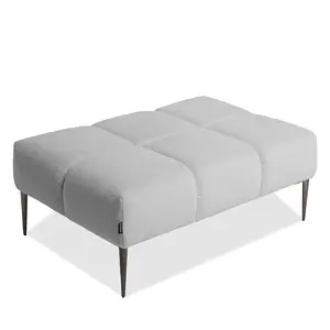 GIUSEPPE NICOLETTI Soprano Rectangle Ottoman - Baobab -ghiaccio