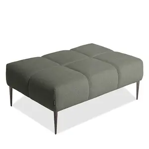 GIUSEPPE NICOLETTI Soprano Rectangle Ottoman - Baobab -muschio