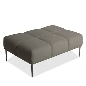 GIUSEPPE NICOLETTI Soprano Rectangle Ottoman - Baobab -tortora