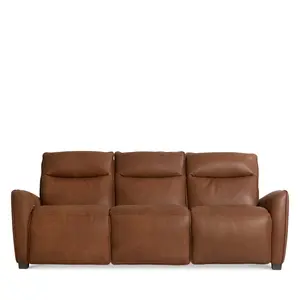 BERNHARDT Soledad Power Motion Leather Sofa