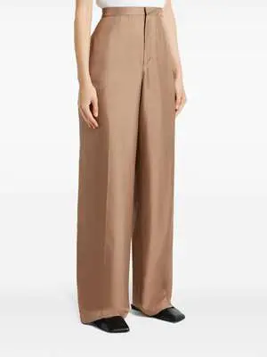 Loulou De Saison Fafila Wide Leg Trousers - Neutrals