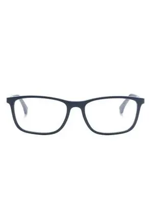 Emporio Armani Rectangle-frame Eyeglasses - Blue