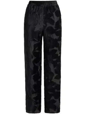 Loulou De Saison Loulou Studio Pares Wide Leg Trousers - Black