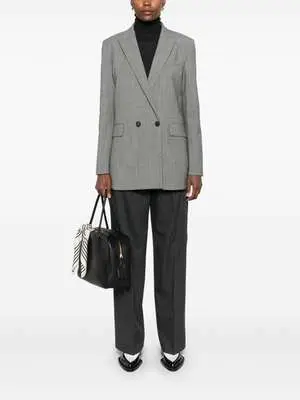 Fabiana Filippi Double-breasted Blazer - Grey
