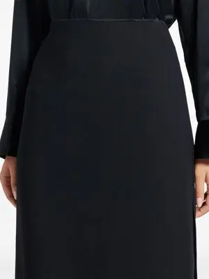 Vince Lace Paneled Skirt