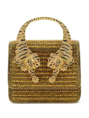 Roberto Cavalli Small Top-handle Bag - Gold