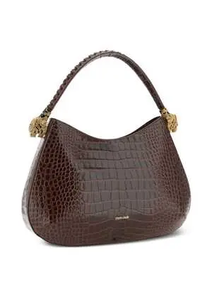 Roberto Cavalli Roar Shoulder Bag - Brown