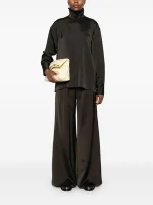 Fabiana Filippi Wide-leg Palazzo Pants - Brown
