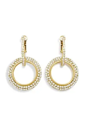 HZMER JEWELLERY Dangle Earrings - Gold
