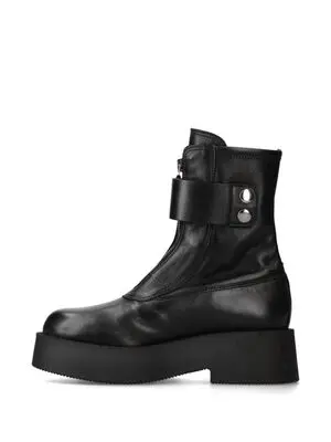 Premiata Leather Ankle Boots