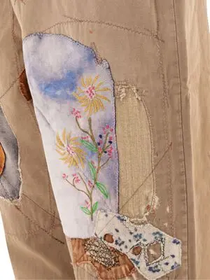 Kapital Katsuragi Gypsy Patch Remake Trousers