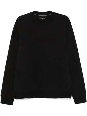 Michael Kors Logo-embossed Sweatshirt - Black