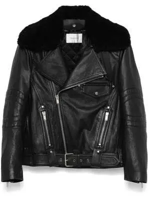 Saint Laurent Leather Biker Jacket