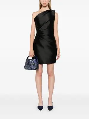 Solace London Nori Mini Dress - Black