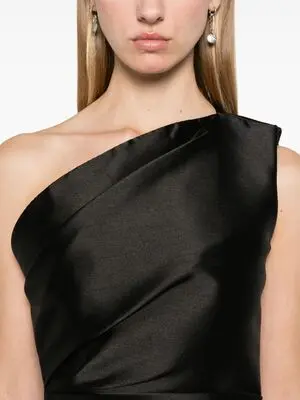 Solace London Nori Mini Dress - Black