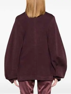JIL SANDER Textured Interlock Weave Sweatshirt