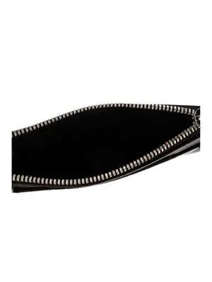 Balenciaga Logo-appliqué Card Holder - Black
