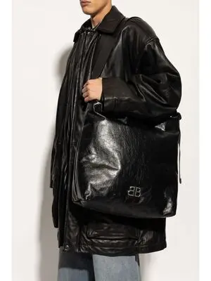 Balenciaga Monaco Leather Shoulder Bag