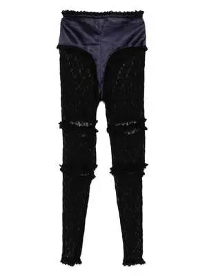 PUSHBUTTON Laced Skinny Trousers
