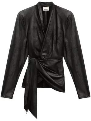 Isabel Marant Cinaye Wrap Top